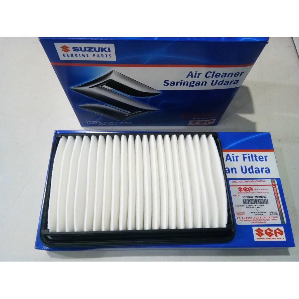 13780B77M00N000ไส้กรองอากาศ "ของแท้" ใช้กับรถยนต์ Suzuki Ertiga ปี2014 ...