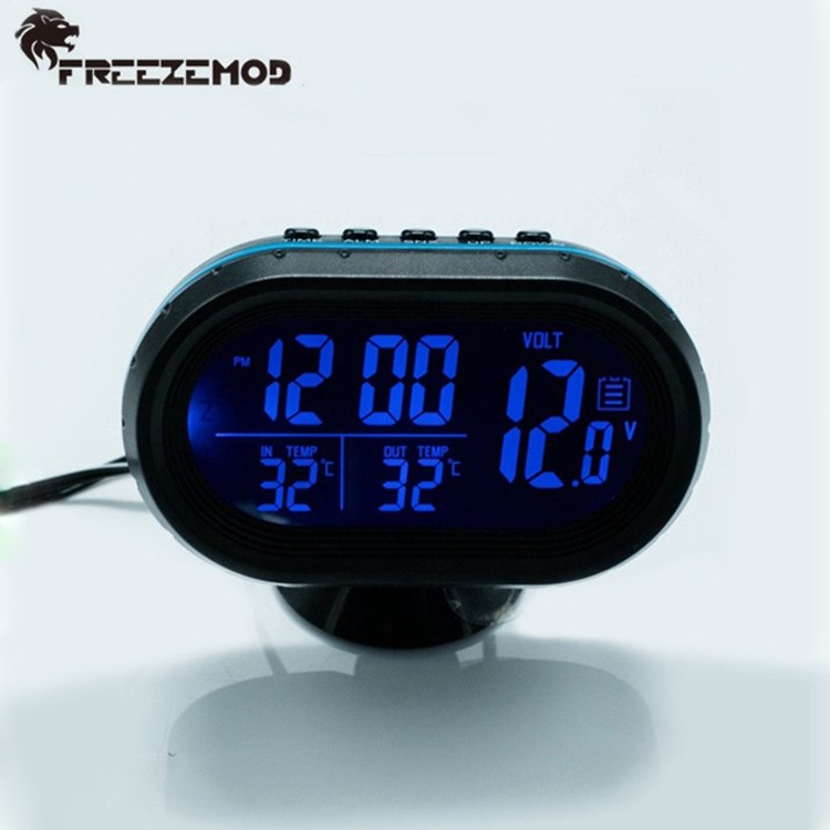 Freezemod digital thermometer with temperature sensor blue (จอวัดอุห ...
