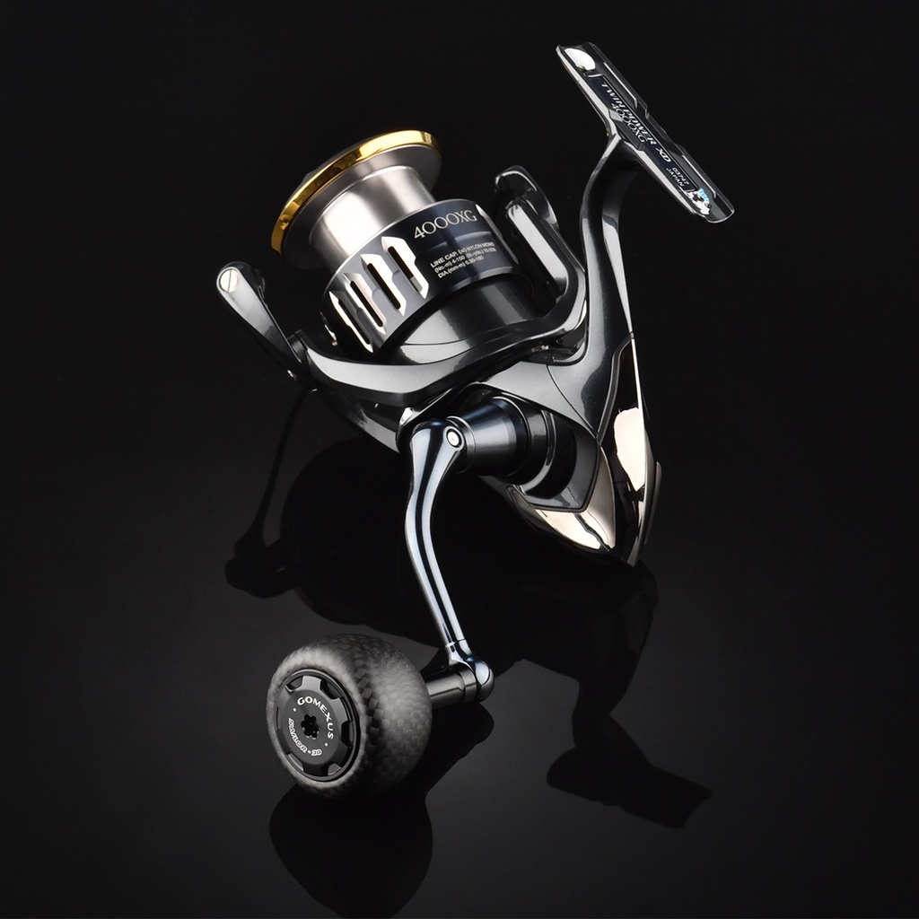Gomexus Sailor 38 ลูกบิดรอกคาร์บอนไฟเบอร์ สําหรับรอกตกปลา Shimano Twinpower Daiwa Freams Ryobi ...