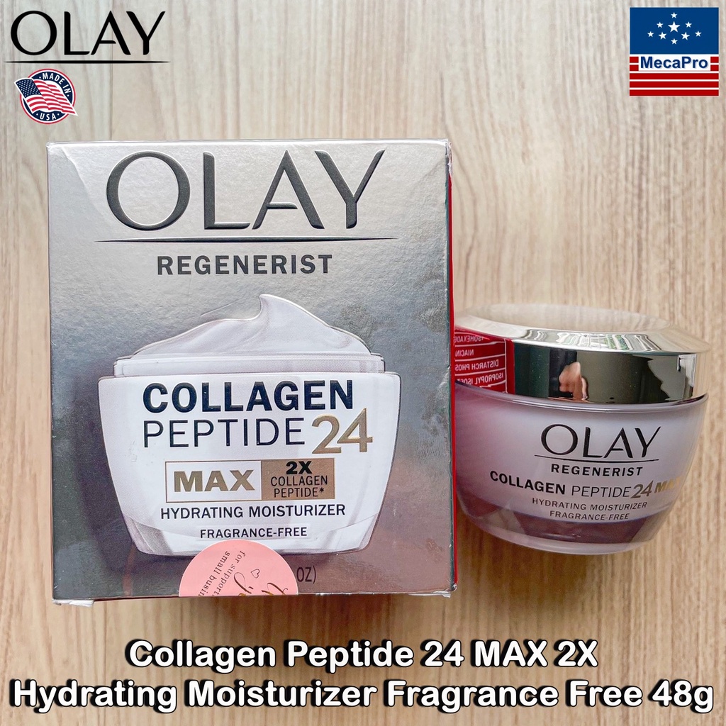 Olay® Collagen Peptide 24 MAX 2X Hydrating Moisturizer Fragrance Free ...