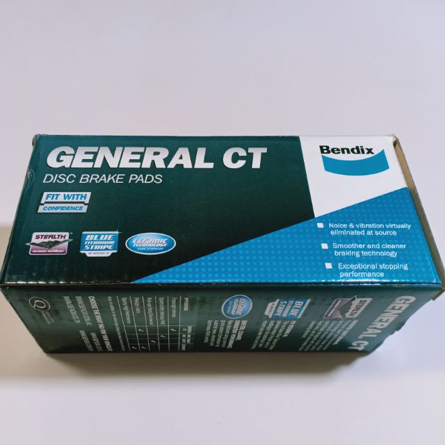 ผ้าเบรคหน้า BENDIX DB1739 GCT TOYOTA FORTUNER ปี04-11 | Shopee Thailand