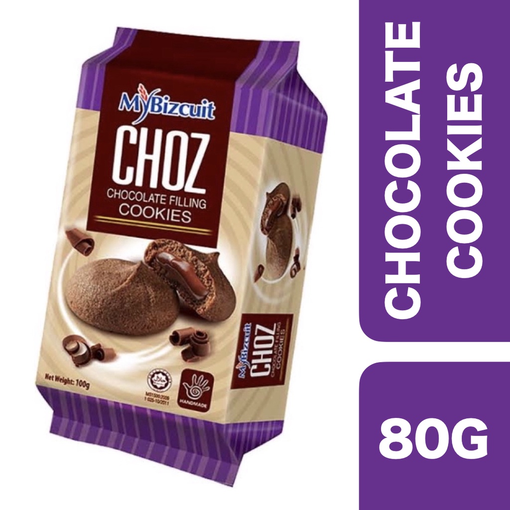 MyBizcuit Kokomo Chocolate Cookies with Chocolate Filling 80g ++ มายบิ ...