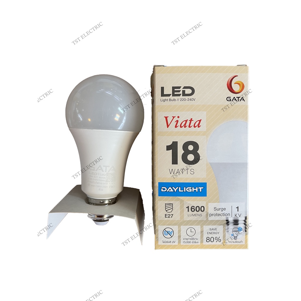 Gata หลอดไฟบ้าน A80 LED BULB 18W E27 | Shopee Thailand