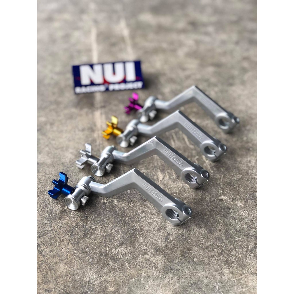 มือริงสายฟ้า NUI RACING PROJECT มิเนียม ตัวตั้งสีเงิน แท้100% | Shopee ...