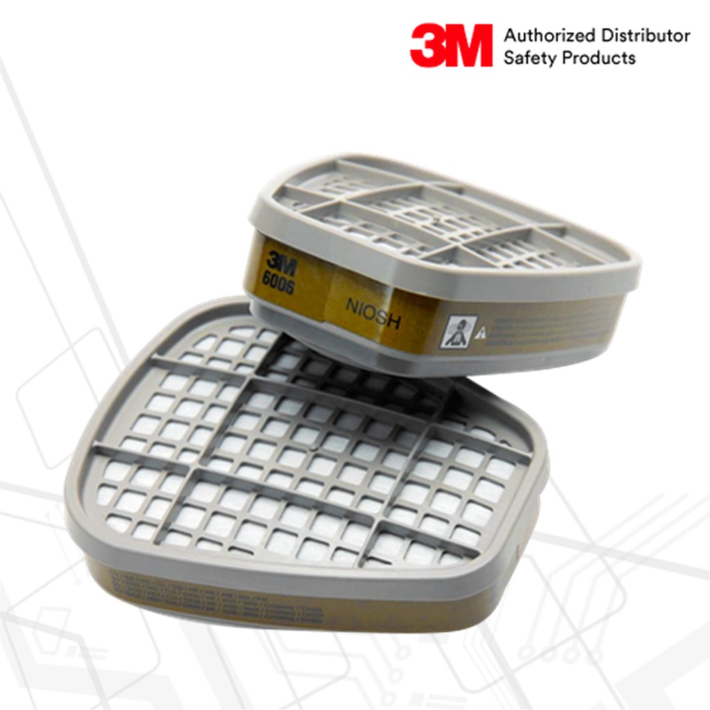 3M™ 6006 Multi-Gas ตลับกรองไอฟอร์มัลดีไฮด์และไอระเหยสารตัวทำละลาย ไส้ ...