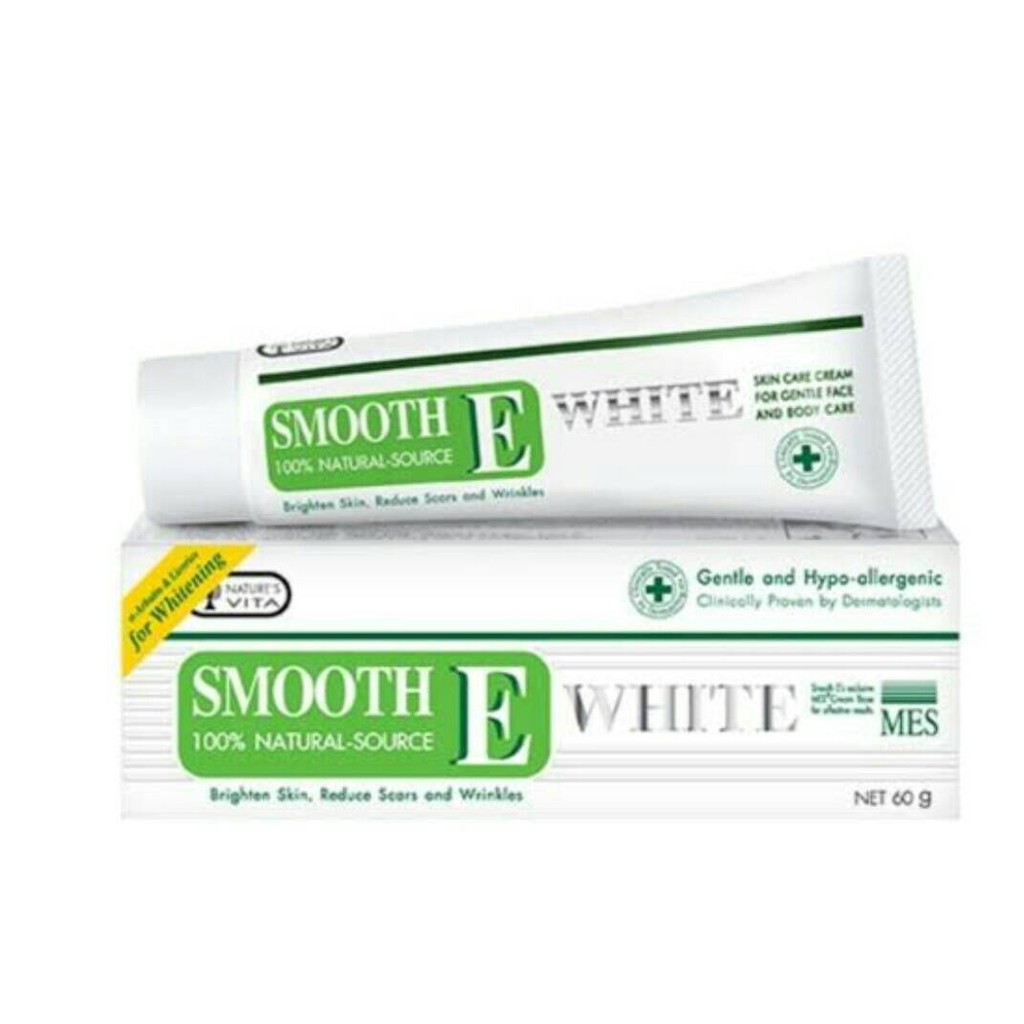 Smooth E Cream Plus White สมูทอี ครีม พลัสไวท์ ครีมลดริ้วรอย แผลเป็น ...