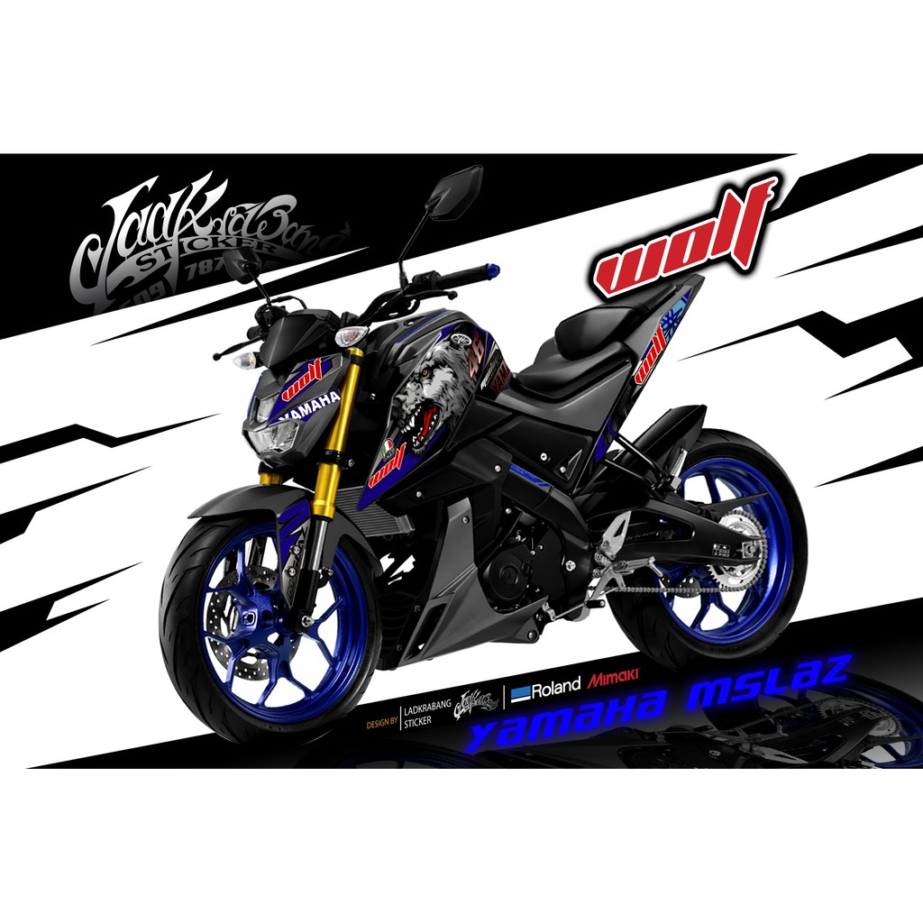 Yamaha Mslaz ลาย หมาป่า | Shopee Thailand
