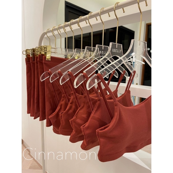 บราไร้โครงผ้าร่อง + กางเกงซับ (ibelly) | Shopee Thailand