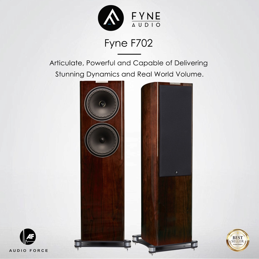 Fyne Audio F702 : Articulate, Powerful and Capable of Delivering Stunning Dynamics and Real ...
