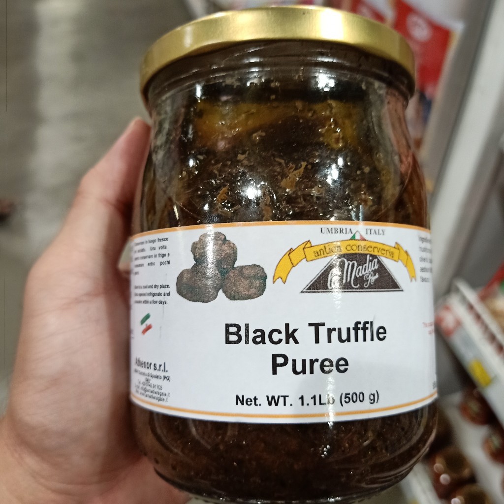 ecook ครีม ซอสเห็ด ทรัฟเฟิลดำ สำหรับทำสปาเกตตี้ madia black truffle ...