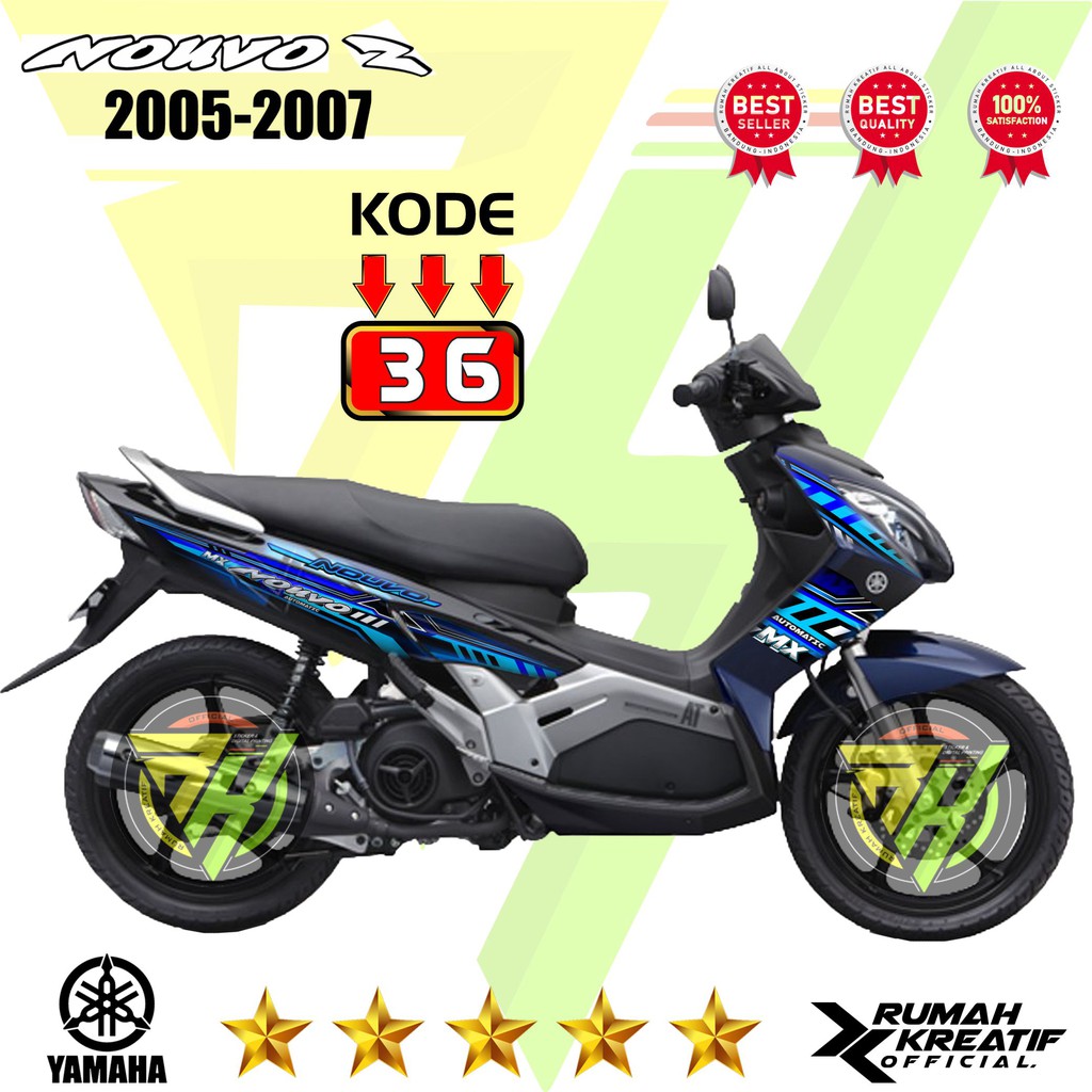 STRIPING NOUVO Z (NOUVO MX) สติ๊กเกอร์ VARIATION RK-A | Shopee Thailand