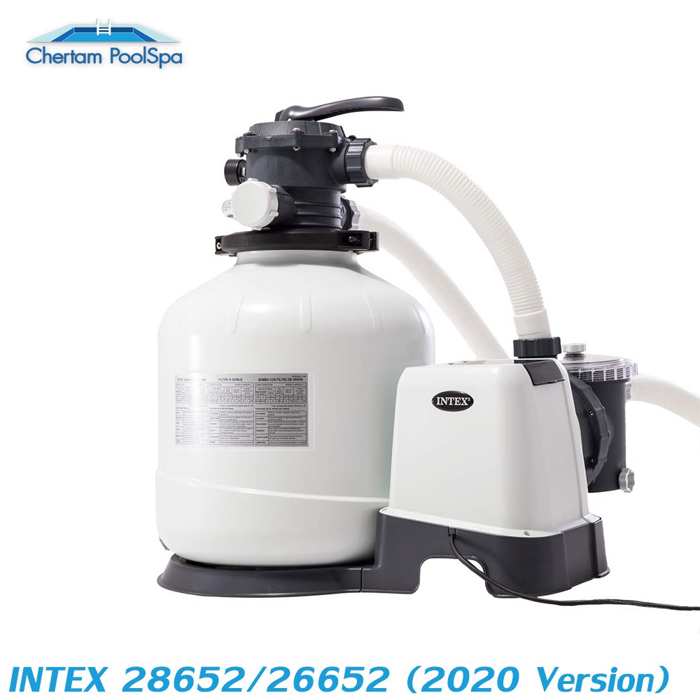 INTEX 26652 / 28652 เครื่องกรองน้ำระบบทราย 12,000 ลิตร/ชม. สระขนาด ...