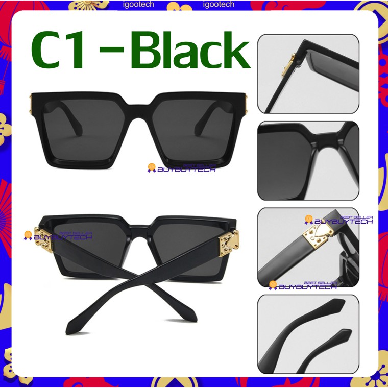 igootech Computer glasses แว่นตากรองแสง แว่นกรองแสง ทรงกลม งานพรีเมี่ยม (กรองแสงคอม กรองแสงมือ ...