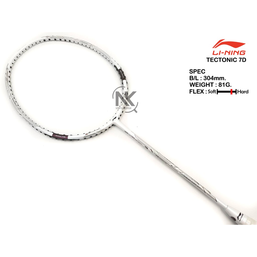 LI-NING ไม้แบดมินตัน รุ่น TECTONIC 7D (AYPQ018-4S) แถมซองใส่แบดมินตัน ...