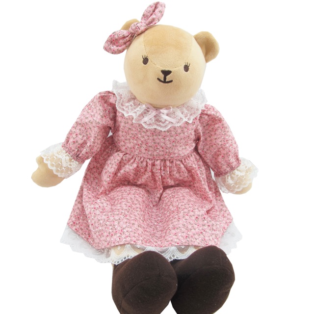 ตุ๊กตาหมีพร้อมชุดแบรนด์ Teddy House ขนาด 16" | Shopee Thailand