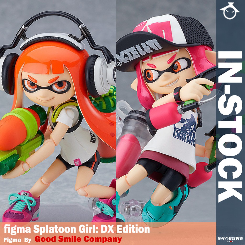 ฟิกเกอร์ Splatoon 2 : figma Splatoon Girl: DX Edition (Good Smile ...