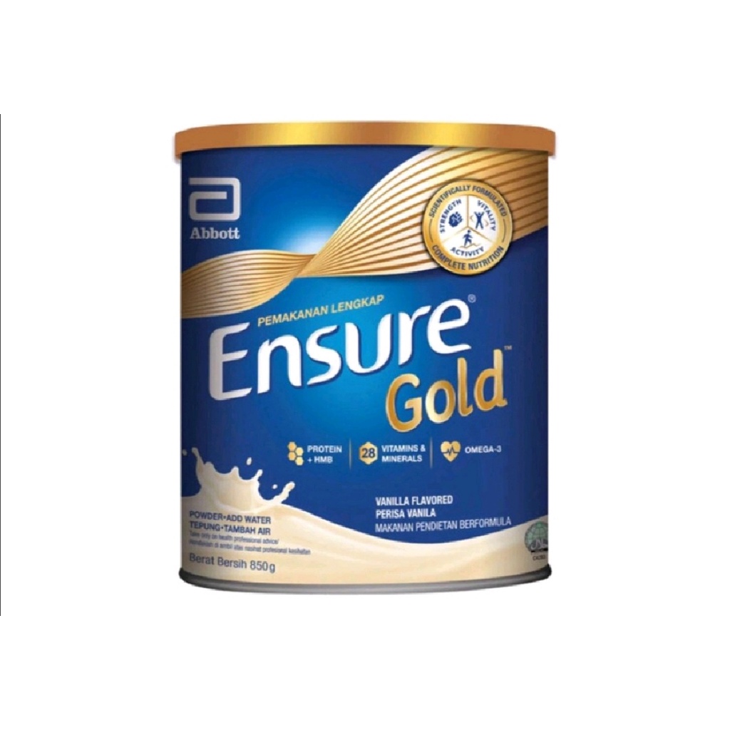 ENSURE GOLD SINGLE PACK(850G) AND TWIN PACK(2X850G) | Shopee Thailand