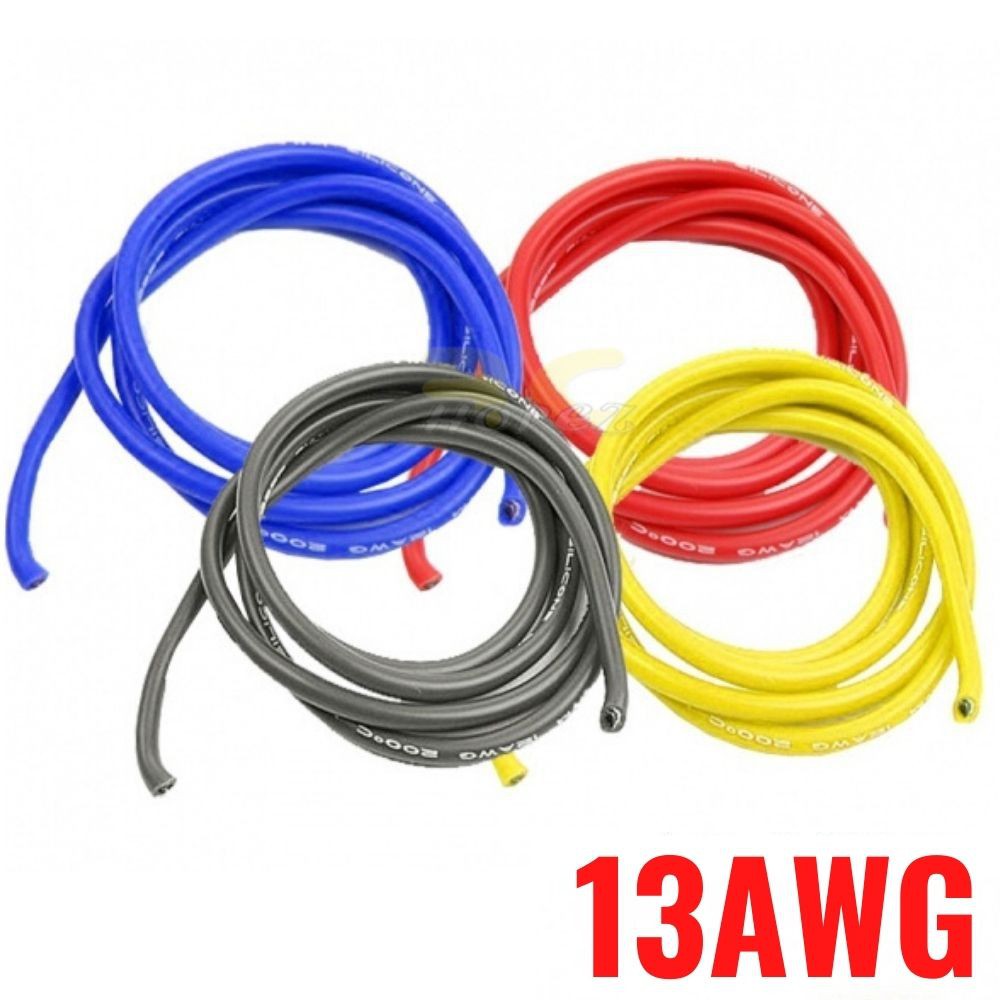 13awg สายซิลิโคน -(1 เมตร) M-GJ13 | Shopee Thailand