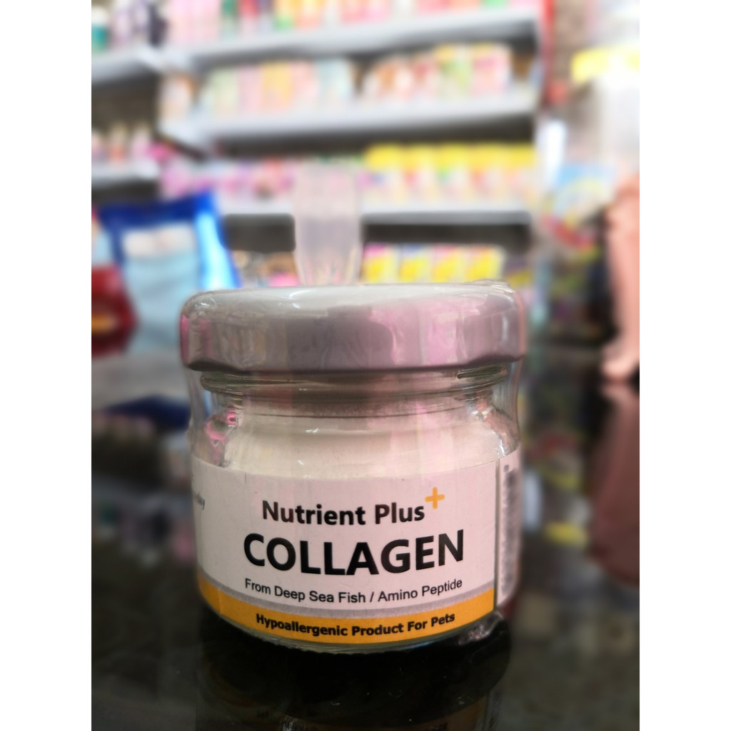 Nutrient Plus (นูเทรียนพลัส) คอลลาเจน บำรุงขน ผิวหนัง และข้อต่อ (สุนัข ...