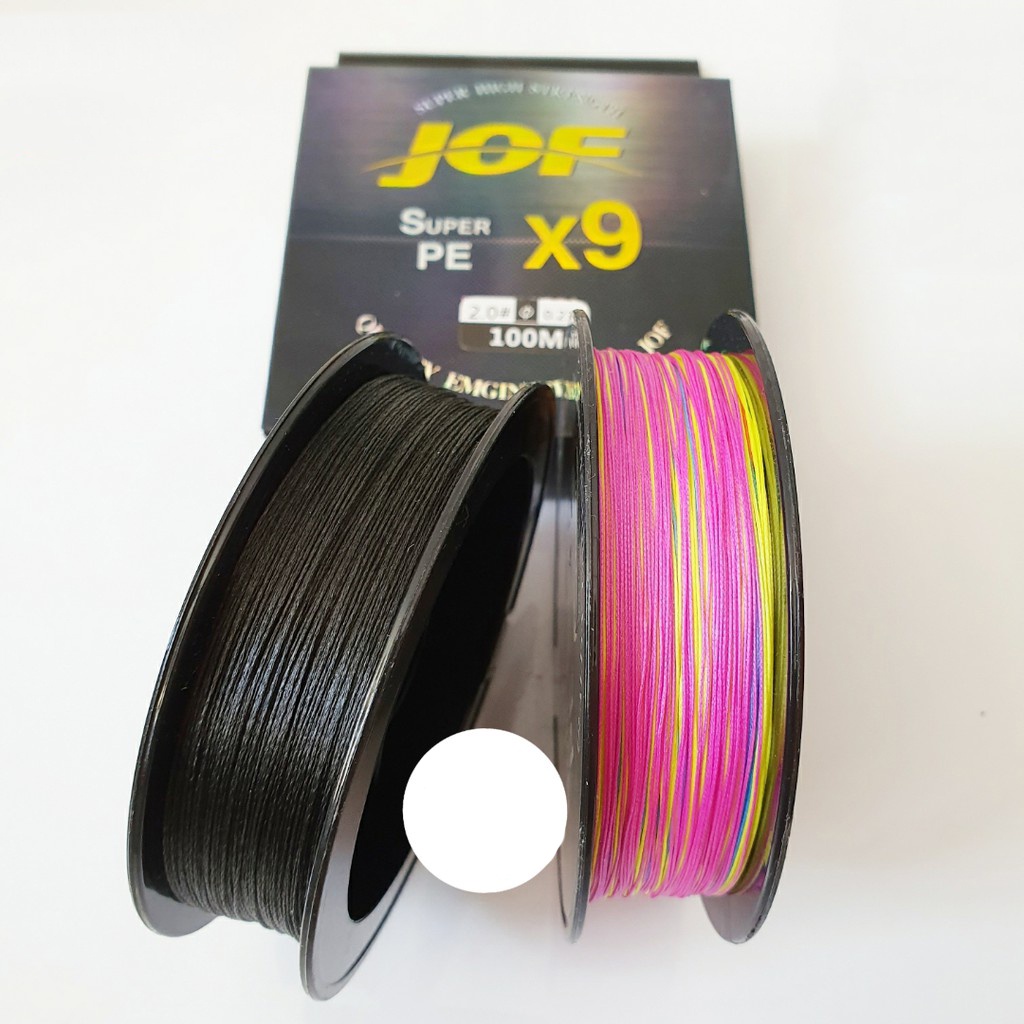 สาย PE JOF X9 High Strength by JOF สายพีอีพรีเมี่ยม x9 ถัก9 From Japan ...