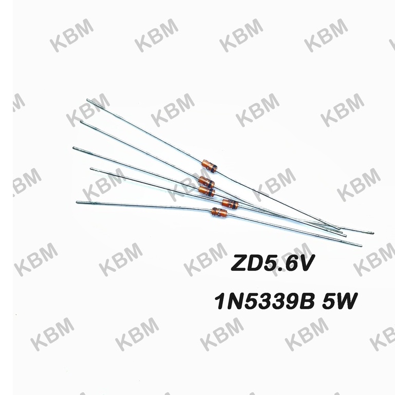 Zener diode (ซีเนอร์ไดโอด) ZD5.6V 1N4734A 1W ZD5.6V 1N5232 ZD5.6V ...