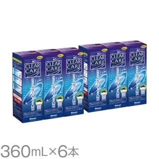 ครึ่งโหล AOSEPT Clear Care 360ml.น้ำยาล้างคอนแทคเลนส์ที่แพทย์เลือกใช้ | Shopee Thailand