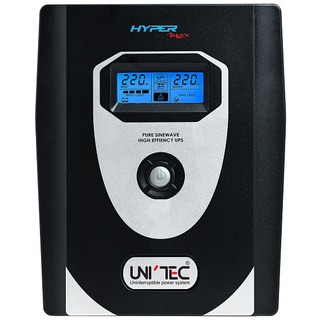 UPS (Pure Sine Wave) UNITEC HYPER MAX 1200VA/840W | 2000VA/1400W BLACK ประกัน 2 ปี Onsite ...