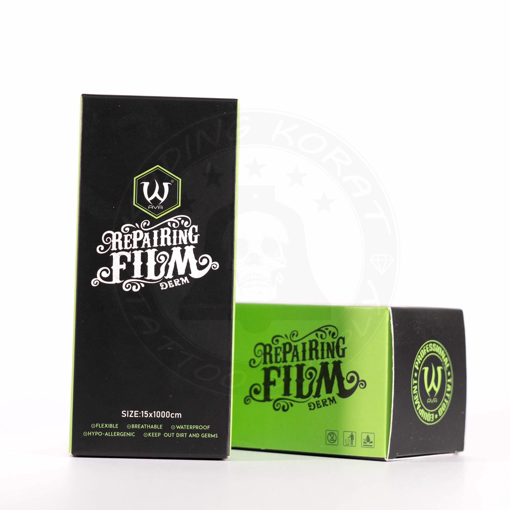 ฟิล์มใสแลปหลังสัก AVA Repairing Film ขนาด15CM × 10M | Shopee Thailand