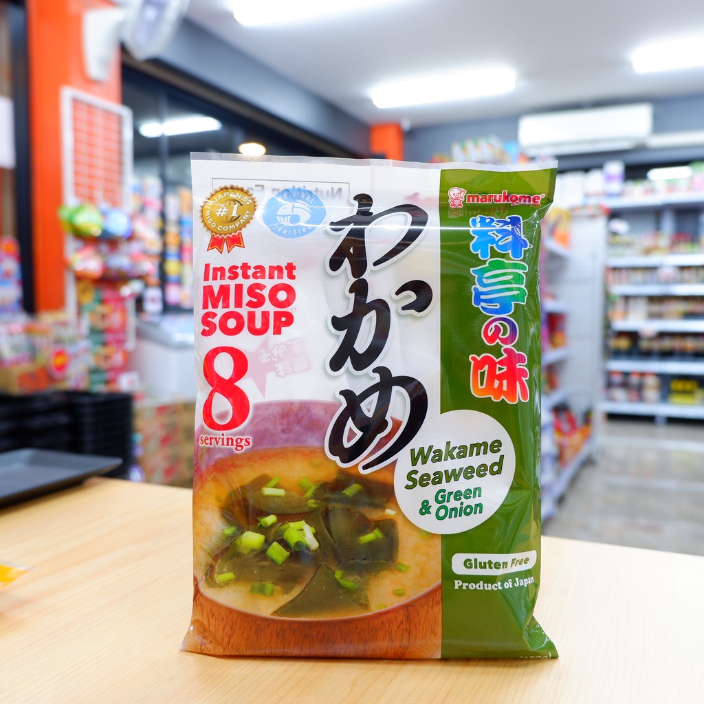 MARUKOME RYOTEI NO AJI MISO SOUP TOFU RYOTEI NO AJI MISO SOUP WAKAME ...