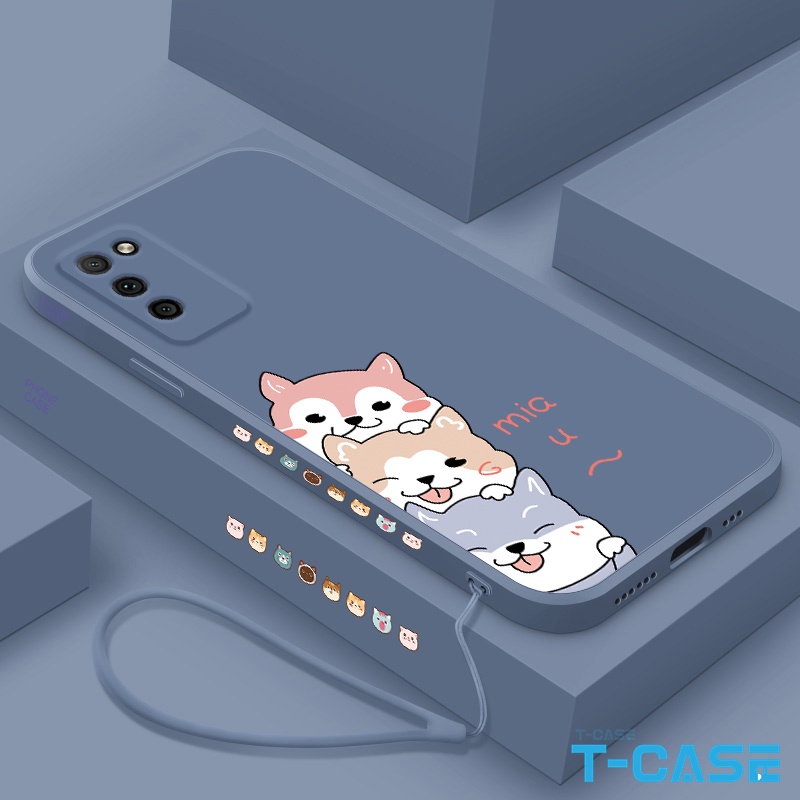 เคส Samsung A02S A03S A02 A01 A03 A03 Core A01 Core Silicone Soft Case Lovely dog Case TGG ...