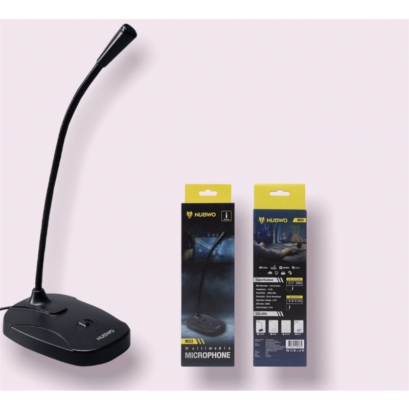 ไมค์M33(NUBWO)MICROPHONE | Shopee Thailand