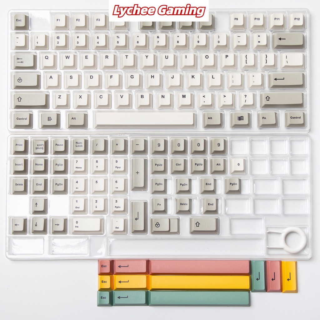 Thai MDA XDA Cherry 9009 ปุ่มกดคีย์บอร์ด PBT 61 64 68 84 87 96 98 100 ...