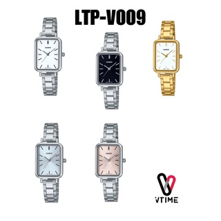CASIO นาฬิกาผู้หญิง รุ่น LTP-V009 หน้าเหลี่ยม | Shopee Thailand