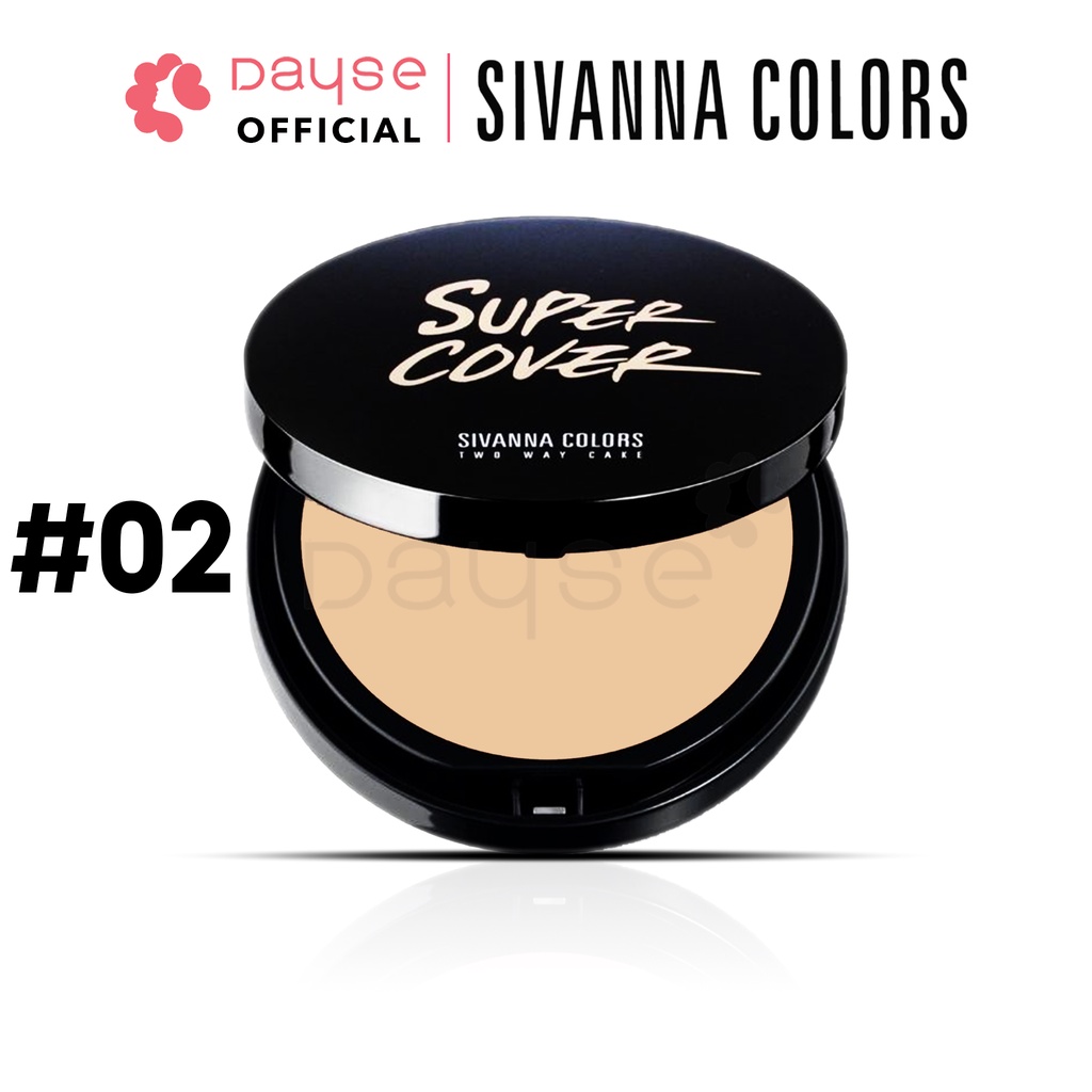 ♦️ของแท้·ส่งด่วน·ถูก♦️Sivanna Super Cover Two Way Cake Powder #HF201 ...