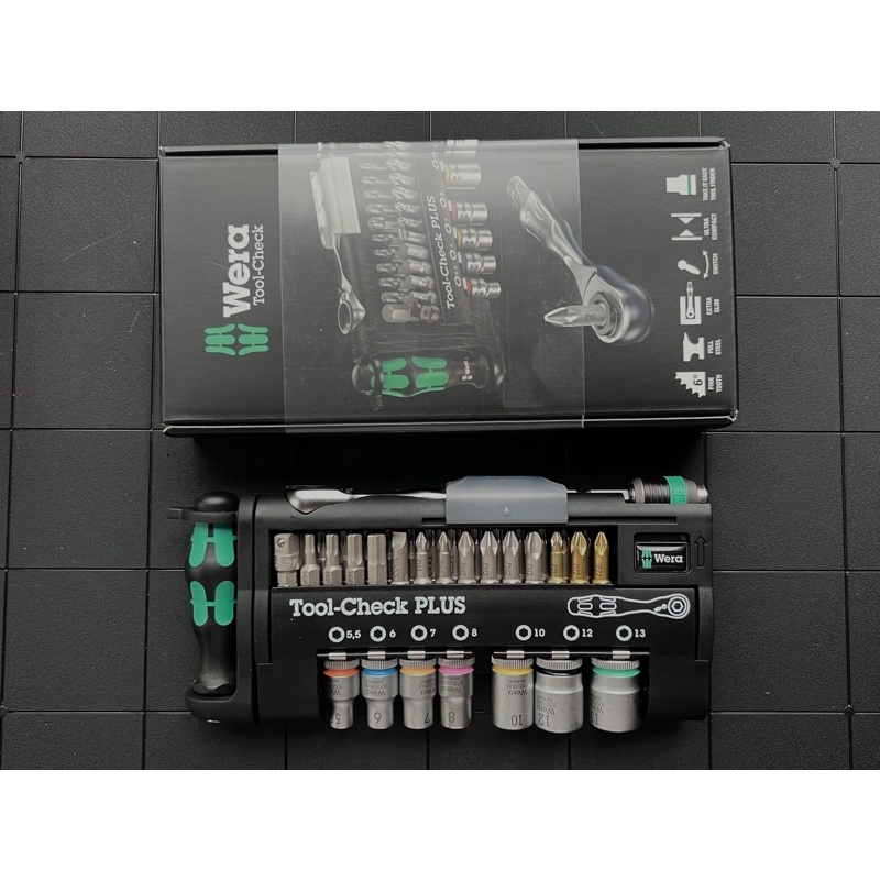 ชุดไขควง WERA Tool-Check Plus Bit Ratchet Set | Shopee Thailand