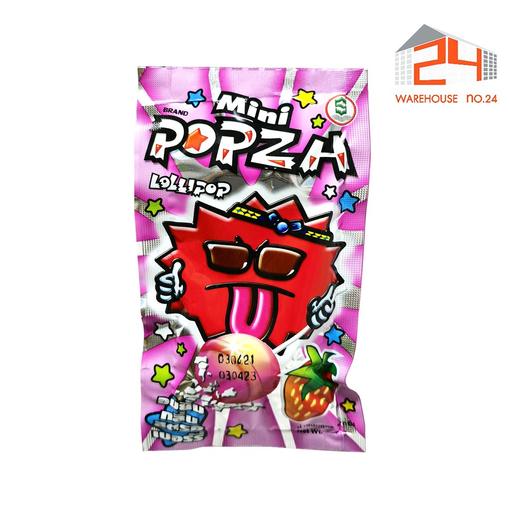 ส่งไว🚀24ชม. ป๊อปซ่า มินิ Popza Mini อมยิ้มกลิ่นผลไม้ 7g. จุ 12 ซอง/แผง ...