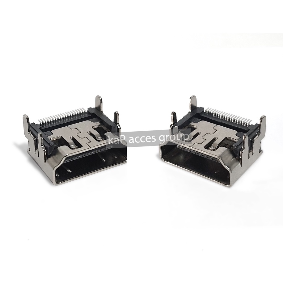 SMD HD Connectors พอร์ต ขั้วต่อ ตัวเมีย HDMI 19 pin Female Port Jack ...