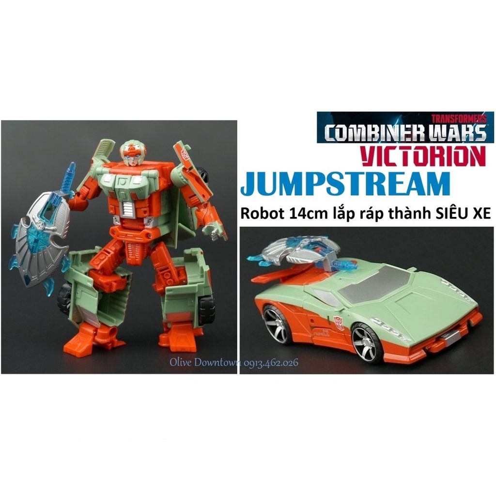 หุ่นยนต์ Jumpstream 14 ซม. ประกอบรถซุปเปอร์ - Transformers Combiner ...