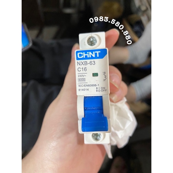 Aptomat MCB 1 เฟส NXB-63 CHINT 16A | Shopee Thailand