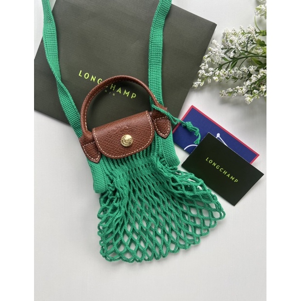 LONGCHAMP Le Pliage Filet Shoulder Bag Xs | Shopee Thailand