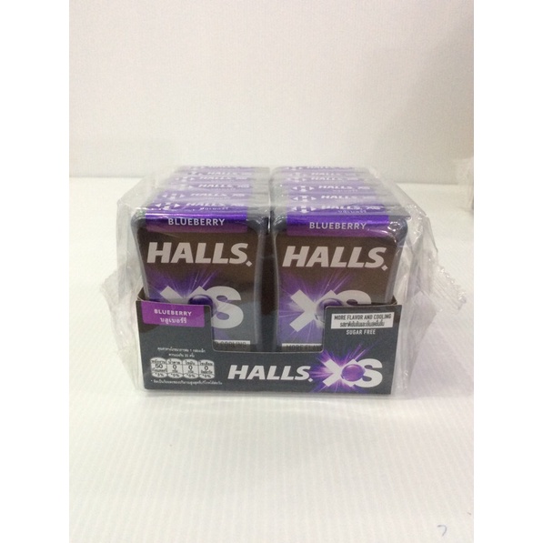 HALLS. XS (ฮอลล์ เอ็กซ์เอส)1แพ็ค 12 กล่อง | Shopee Thailand