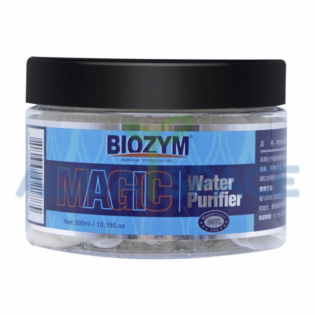 BioZym Magic Water Purifier ดูดซับสีเหลืองจากขอนไม้ ช่วยให้น้ำใส ลดของ ...