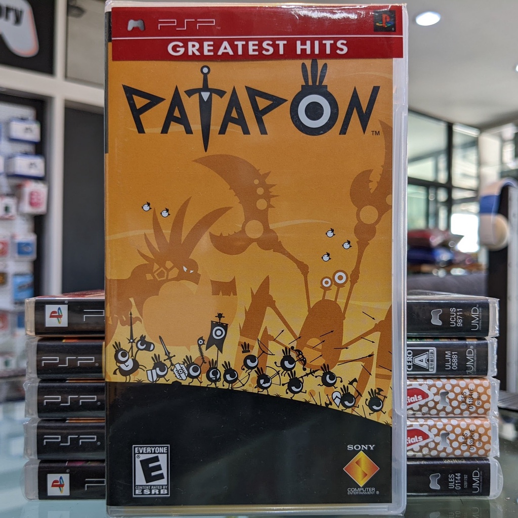 (ภาษาอังกฤษ) มือ1 PSP Patapon แผ่นPSP เกมPSP UMD | Shopee Thailand