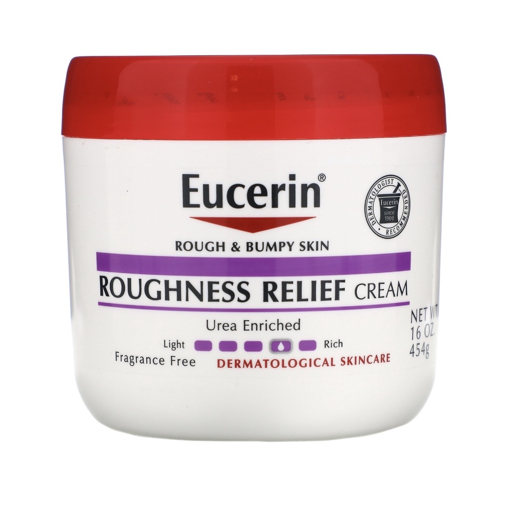 Eucerin, Roughness Relief Cream, Fragrance Free, 16 oz (454 g) | Shopee ...