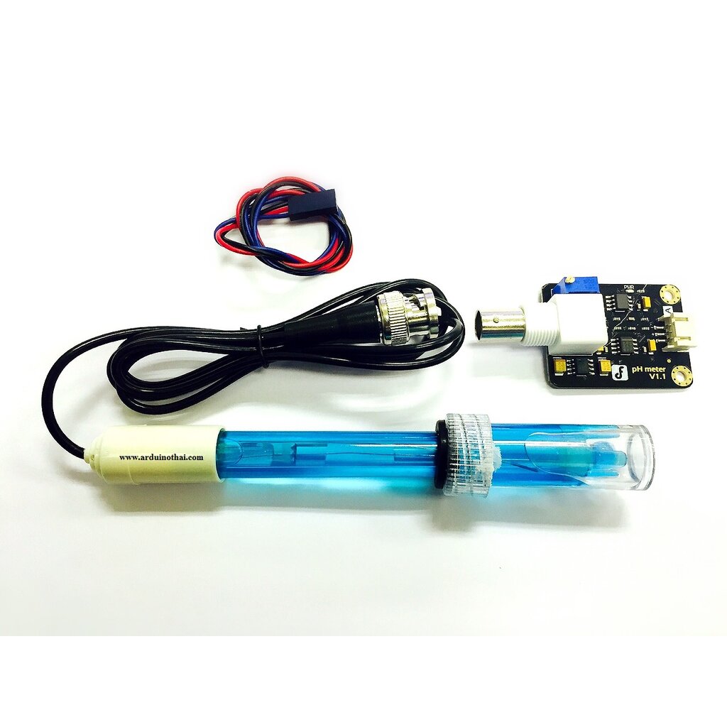 Analog pH Meter ( pH Sensor ) เซนเซอร์วัดกรด-เบส สต็อกไทยส่งไว | Shopee ...