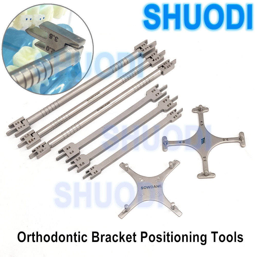 1 piece Dental Orthodontic Bracket Positioning Height Wick Gauge High ...