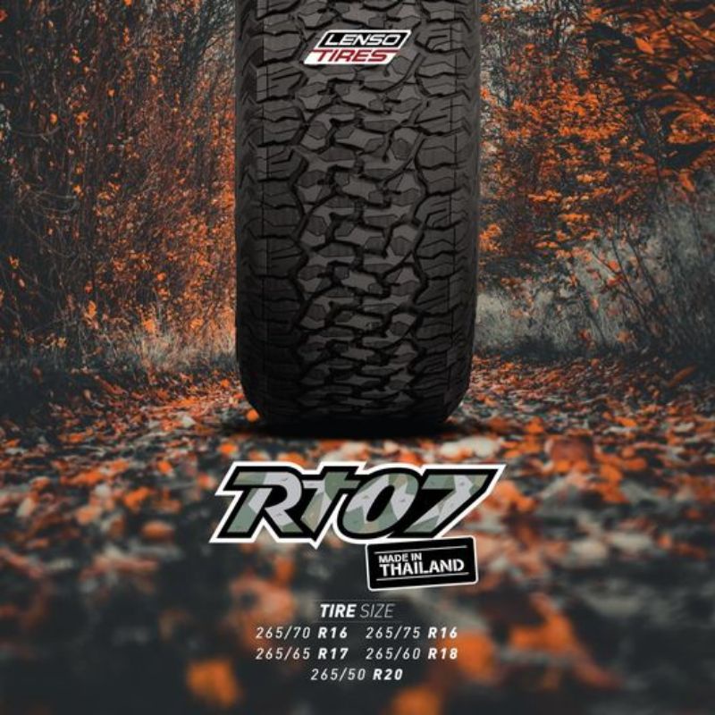 ยางใหม่ 265/70/16 lenso rt7 | Shopee Thailand