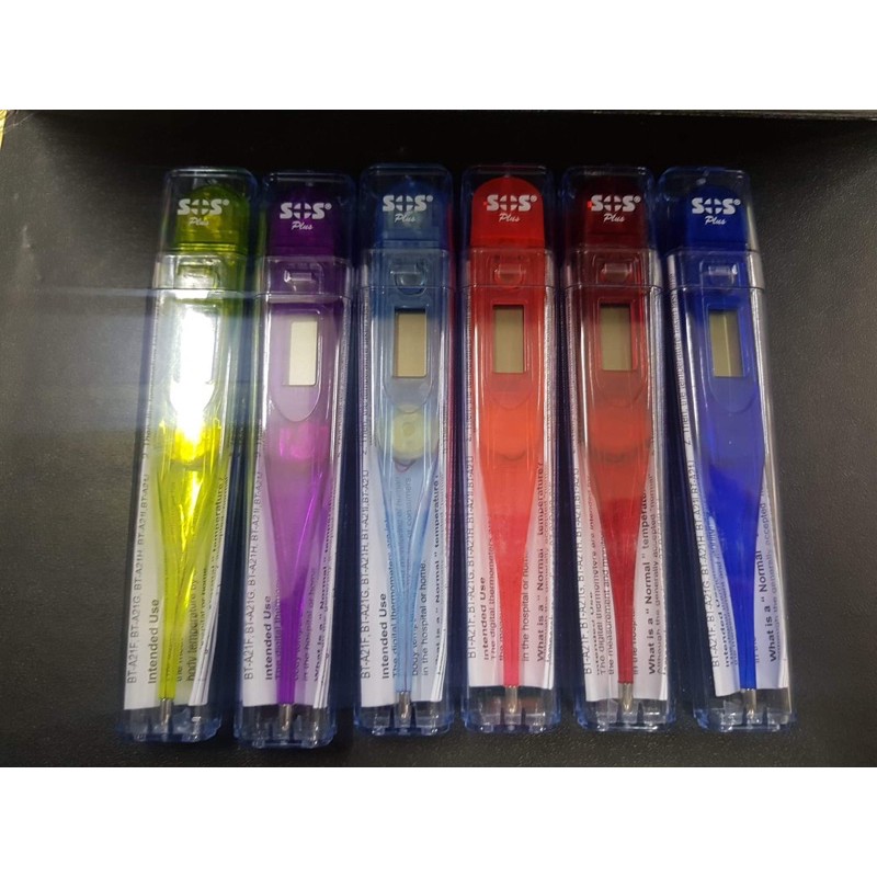 ปรอทวัดไข้ ดิจิตอล SOS Plus Clinical digital Thermometer รุ่น BT-A11 [1 ...