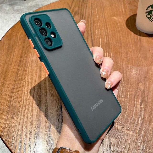 เคสกันกระเเทก ขอบนิ่มหลังแข็ง For Samsung A06 A16 A55 A73 A53 A23 A33 A52 A52s A13 A22 A32 A03 ...