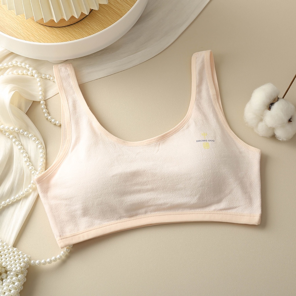 ZG01เสื้อชั้นในเด็กฟองน้ำเย็บติดฟรีไชส์#059 | Shopee Thailand